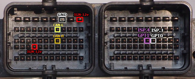 دامپ بیکد ایسیو پژو 405 و پارس Bosch ME17 | مالتی پلکس